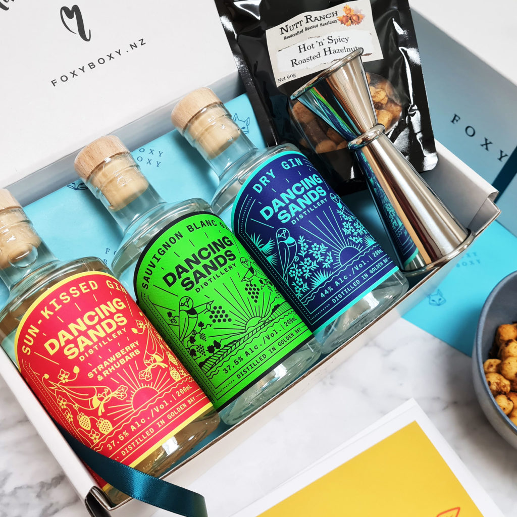 Gin Gifts - FOXY BOXY - Quality NZ Gift Boxes