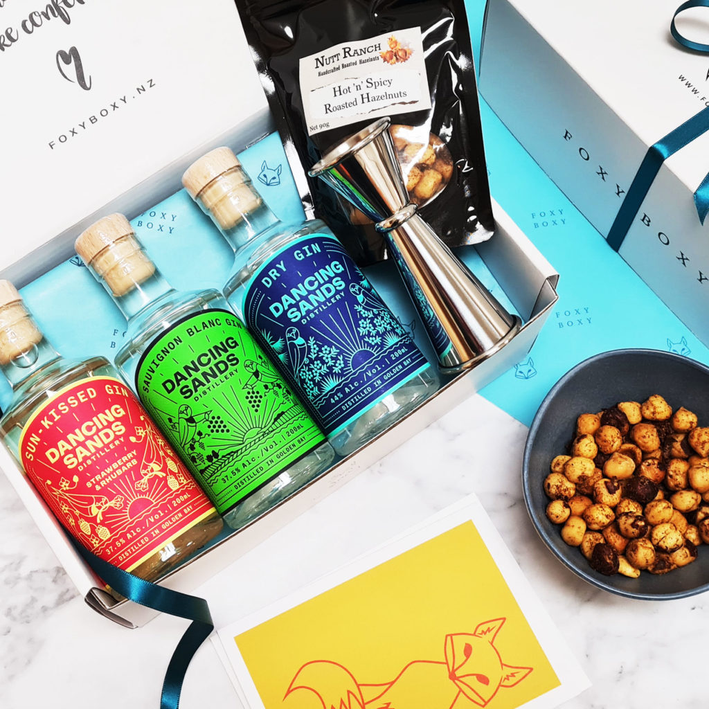 Gin Gifts - FOXY BOXY - Quality NZ Gift Boxes