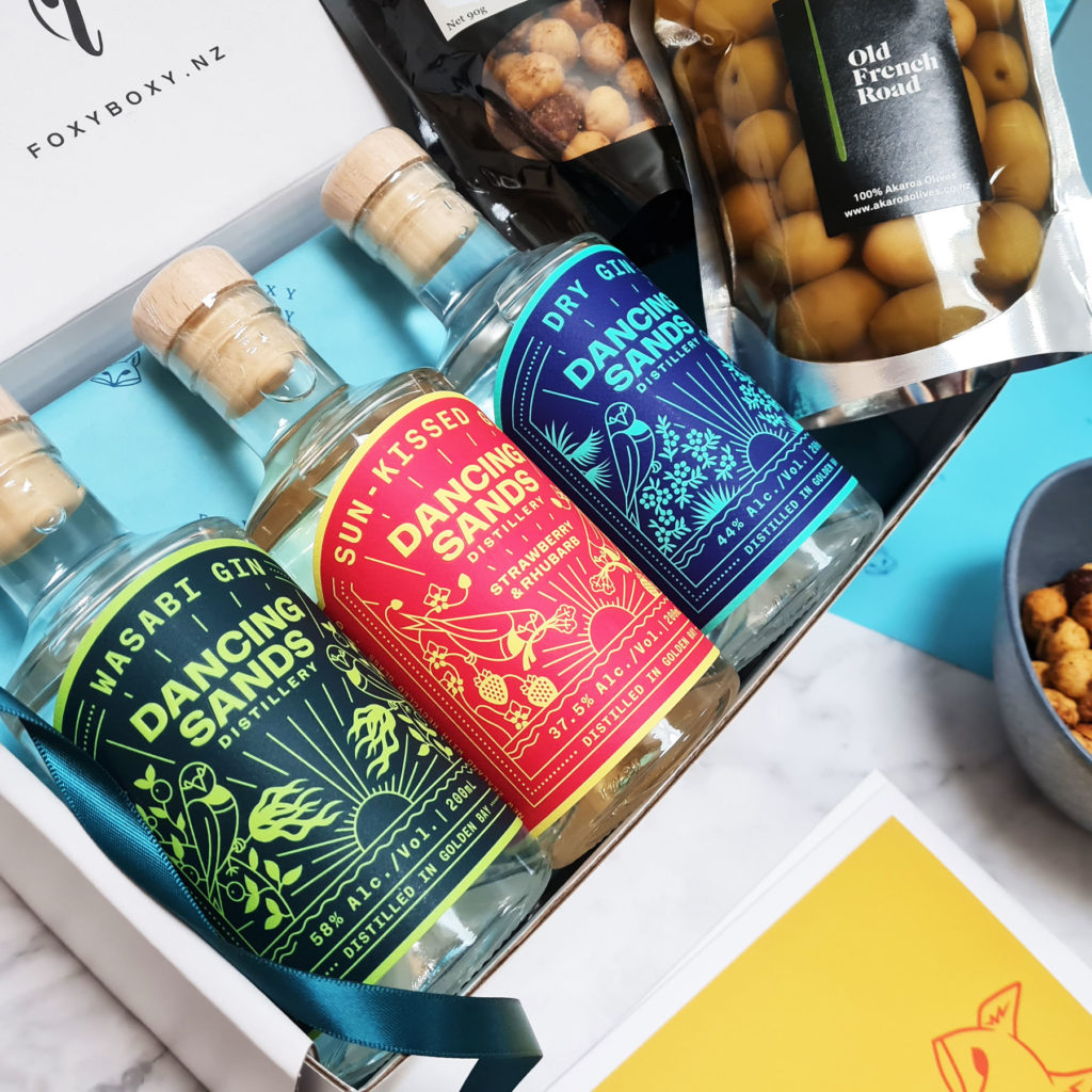 Gin Gifts - FOXY BOXY - Quality NZ Gift Boxes