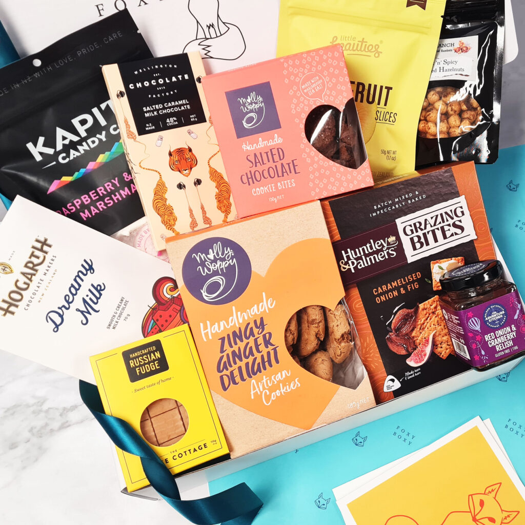 Foodie Hamper - FOXY BOXY - Quality NZ Gift Boxes