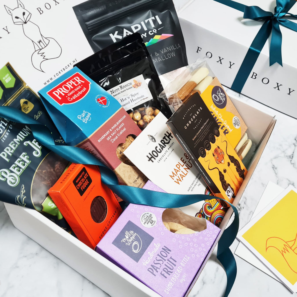 Foodie Hamper - FOXY BOXY - Quality NZ Gift Boxes